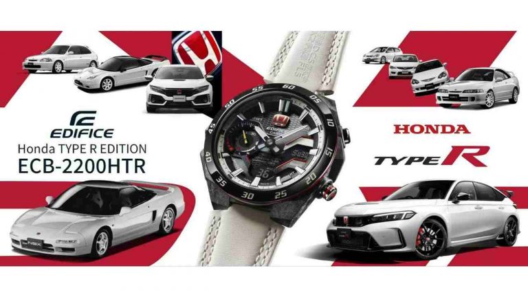 Casio Edifice pays tribute to Honda Type R legacy with special watch ...