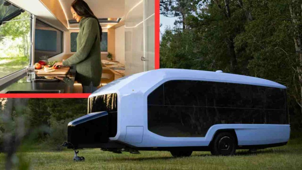 Pebble Flow: A futuristic electric travel trailer making waves ...